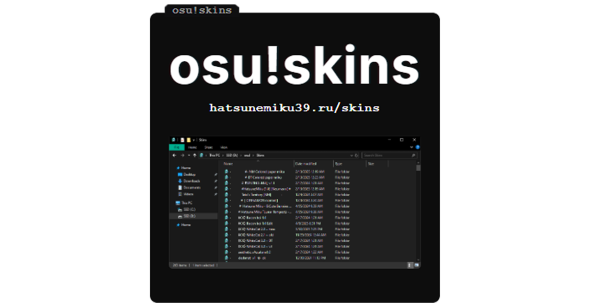 osu!skins